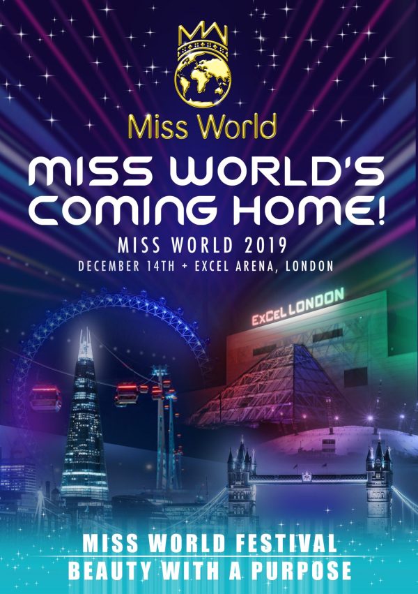 MISS WORLD IS COMING HOME - TO LONDON ! - Miss England Contest