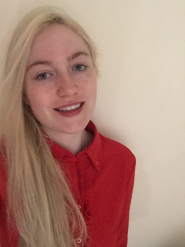 Emily Connell Bare Face selfie - Miss England Contest